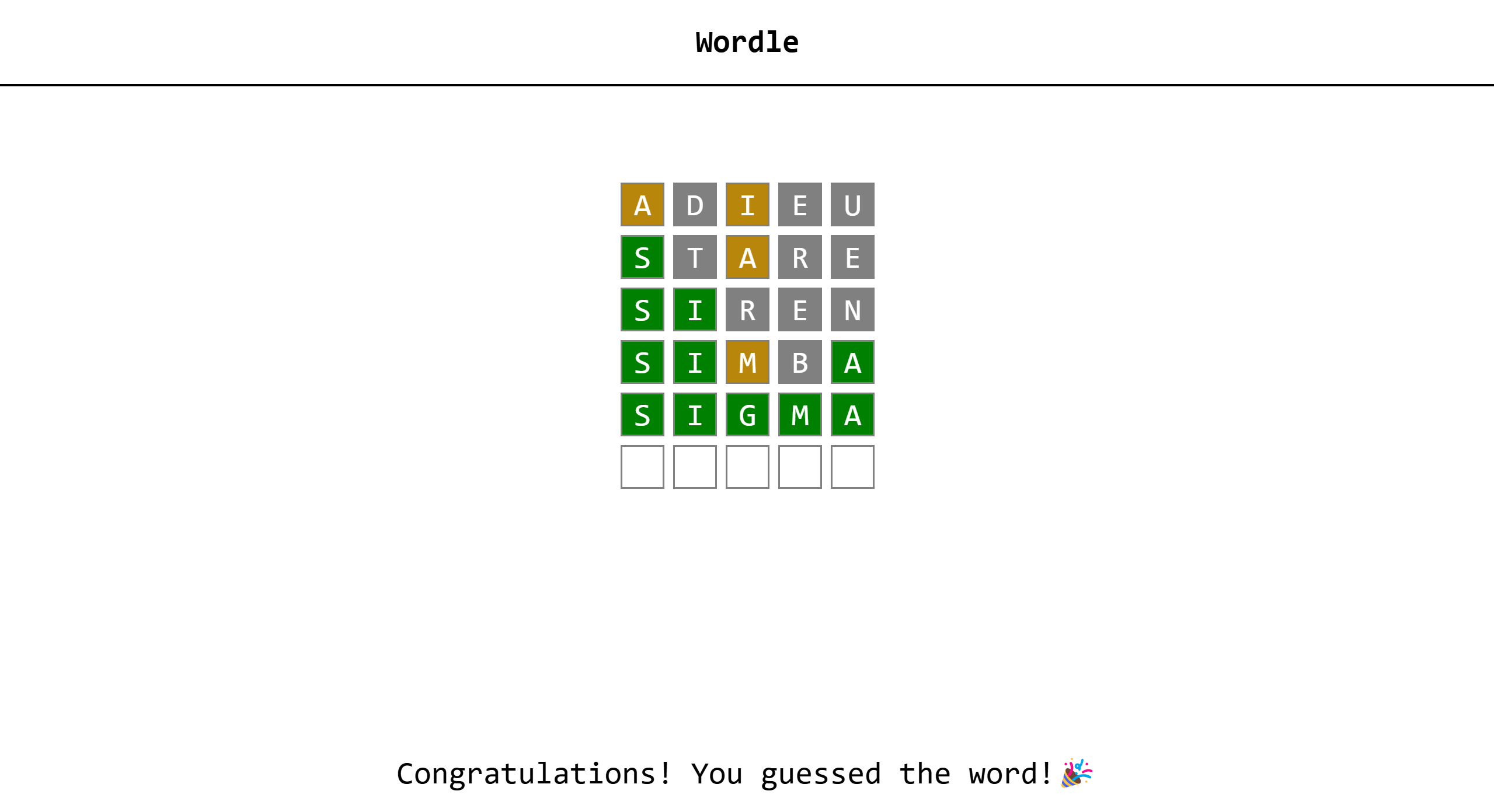 GitHub - l00tus/wordle-clone: 🔠 A clone of the popular Wordle game.